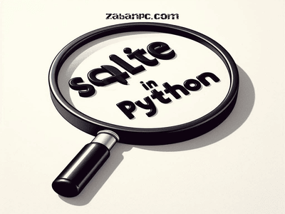 آموزش کار با دیتابیس sqlite در پایتون » زبان پی سی