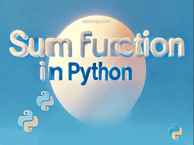 تسلط بر تابع sum پایتون » زبان پی سی
