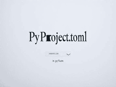 آشنایی با فایل pyproject.toml در پایتون » زبان پی سی